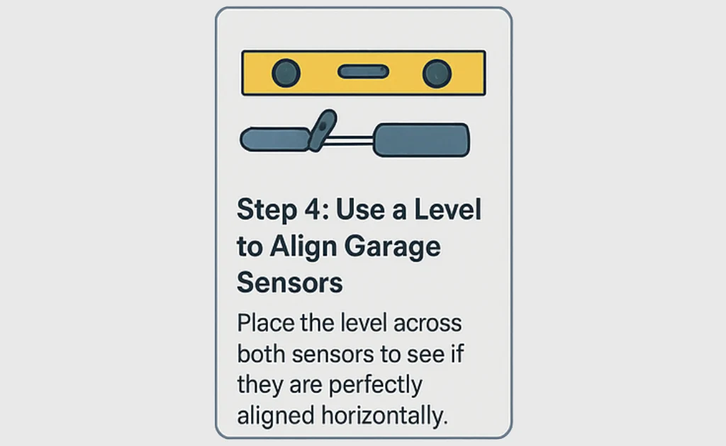 How to Align Garage Door Sensors in 9 Easy Steps (Complete Guide)
